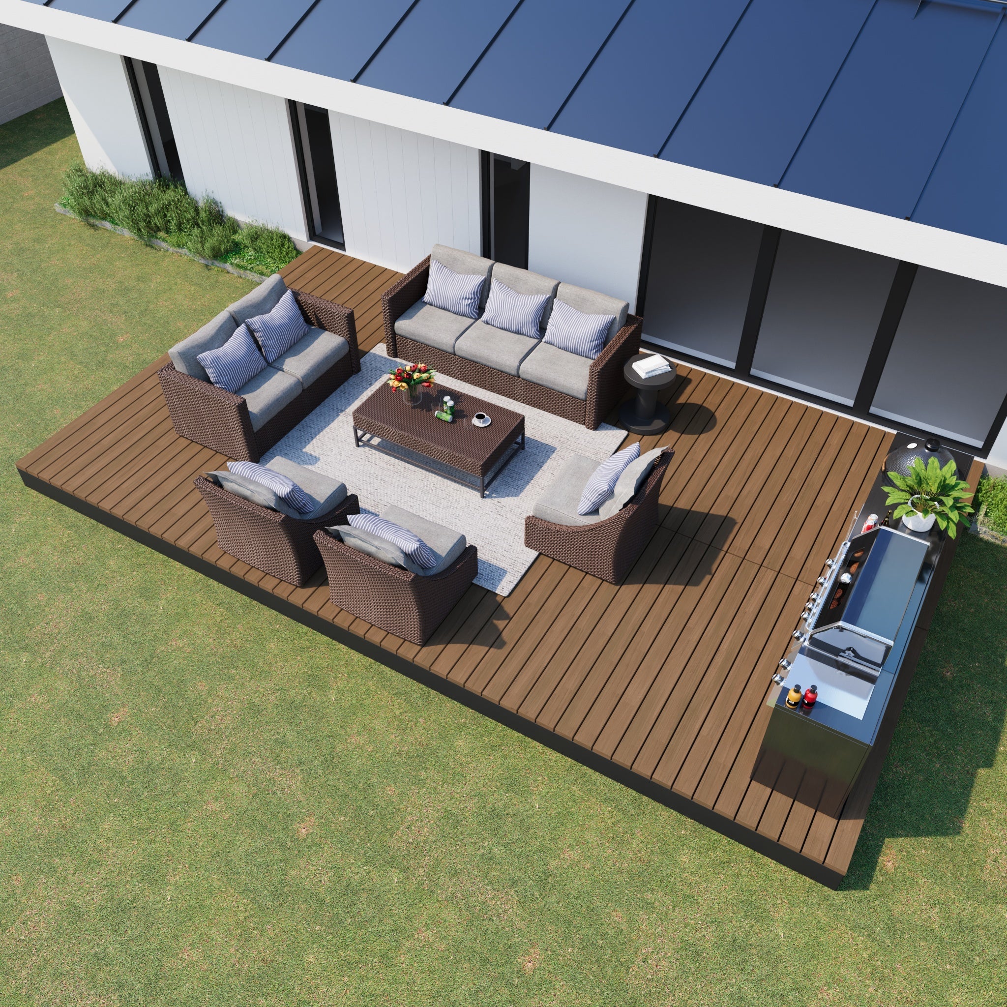 Composite Deck Kits by blokDEK®